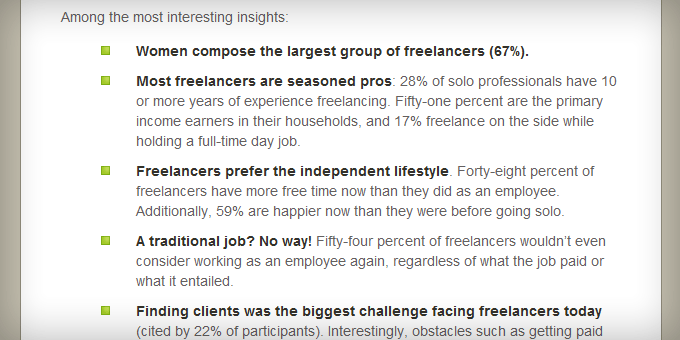 30 Great Examples of Blog Post Styling