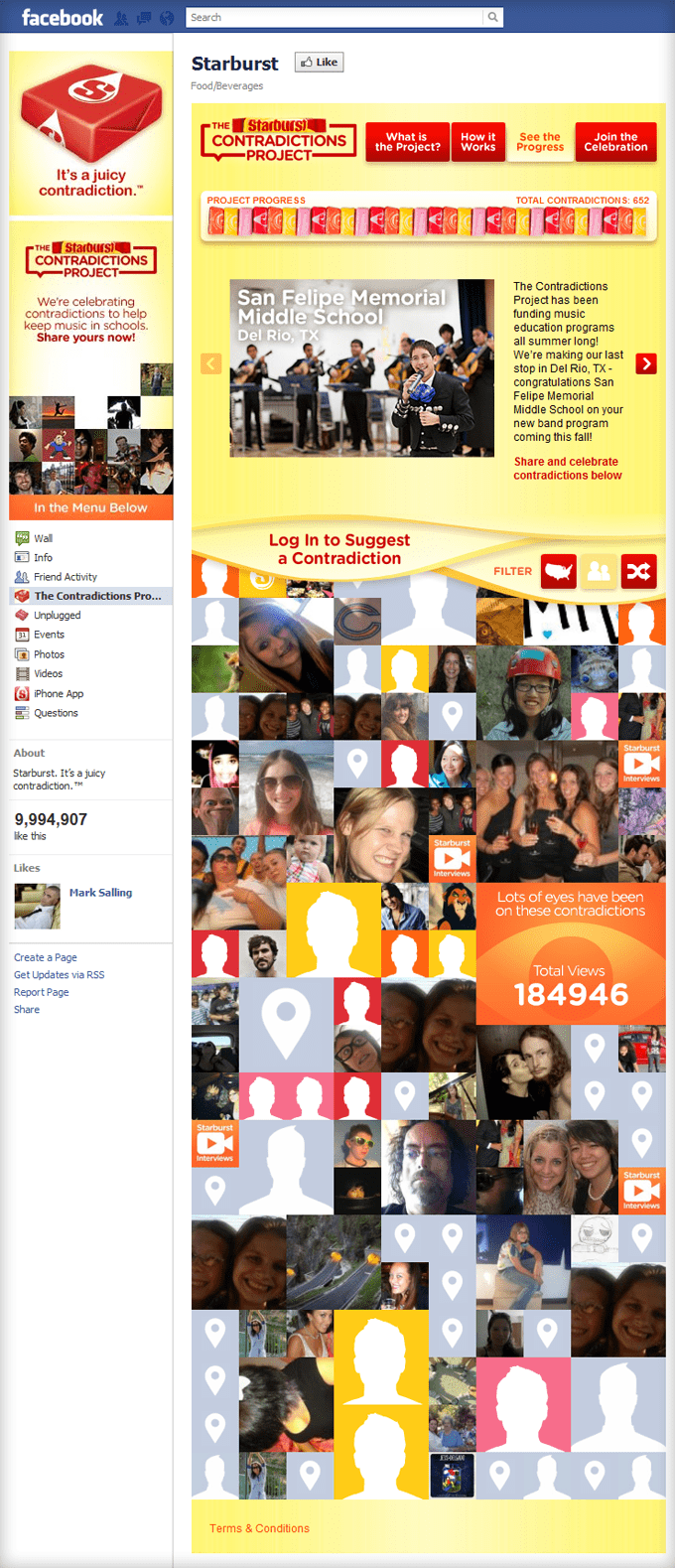 20 Best Designed Facebook Fan Pages