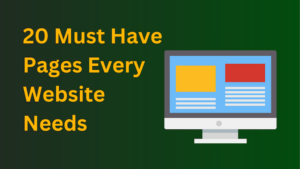 20 Must Have Blog Pages Every Blogger Needs